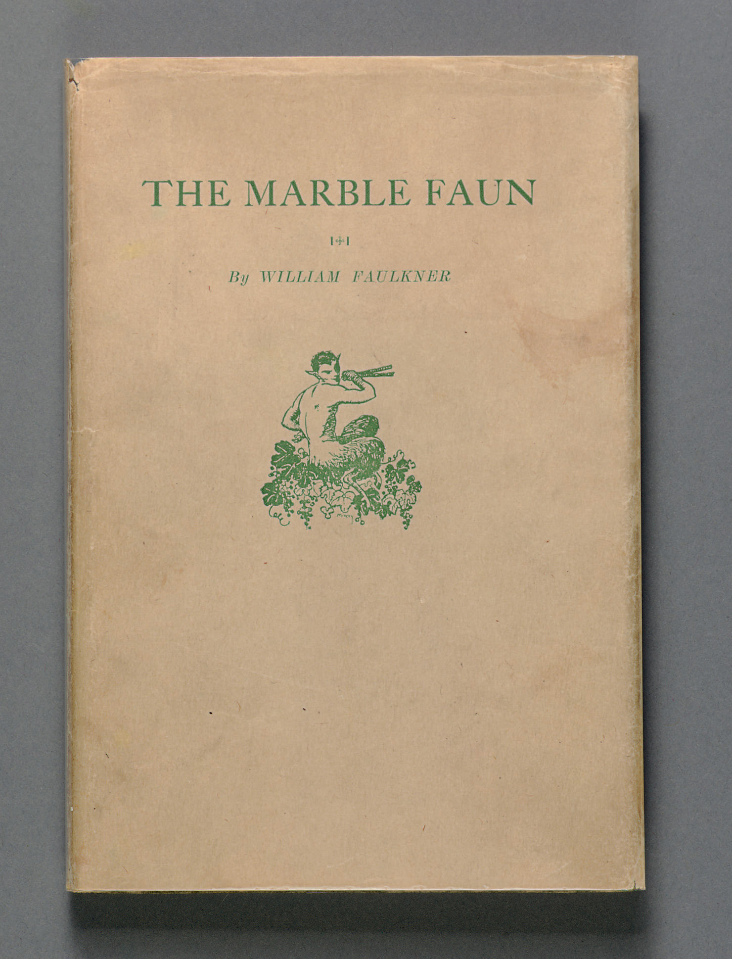 FAULKNER, William. The Marble Faun . Boston: Four Seas Company, 1924 ...