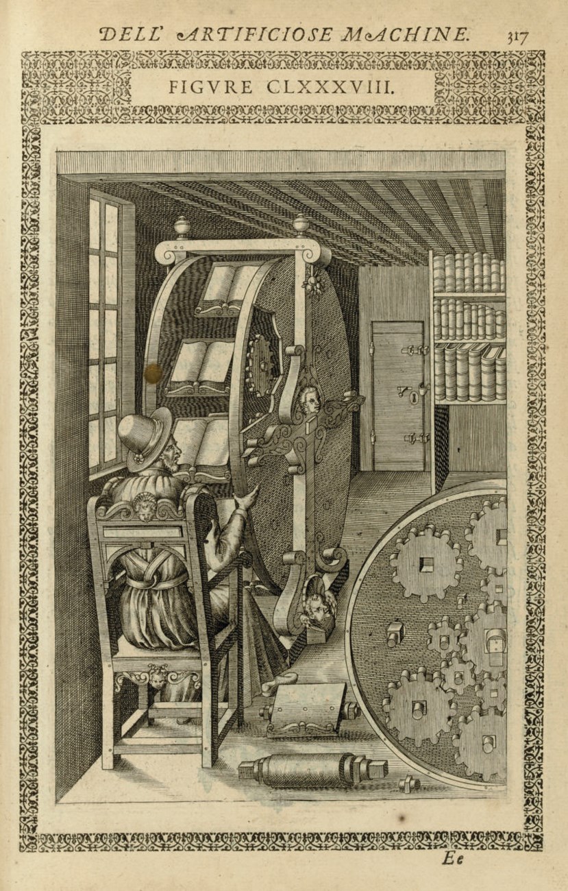 RAMELLI, Agostino (ca 1531-after 20 August 1608). Le diverse et ...