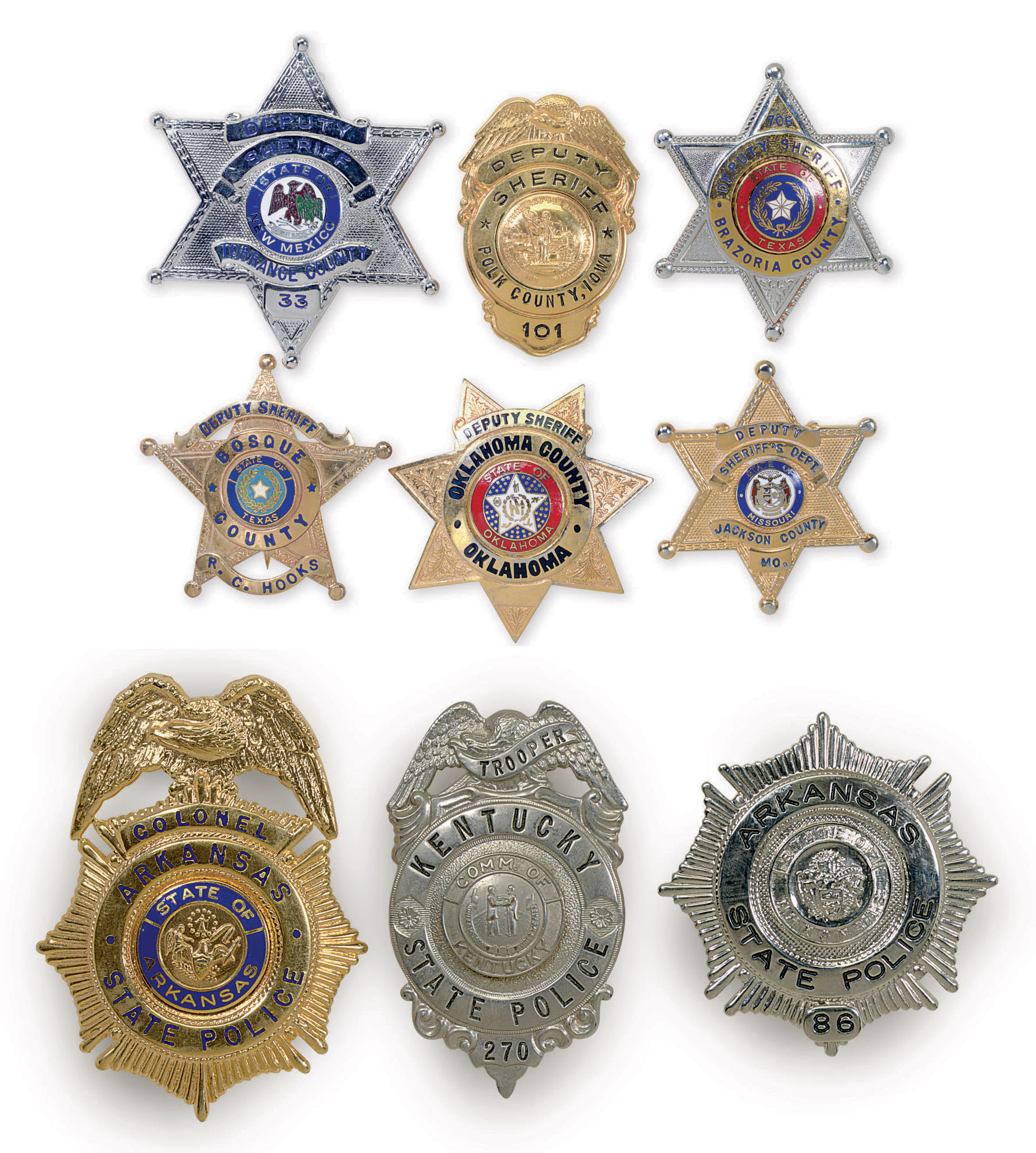 A GROUP OF TWELVE BADGES | Christie's