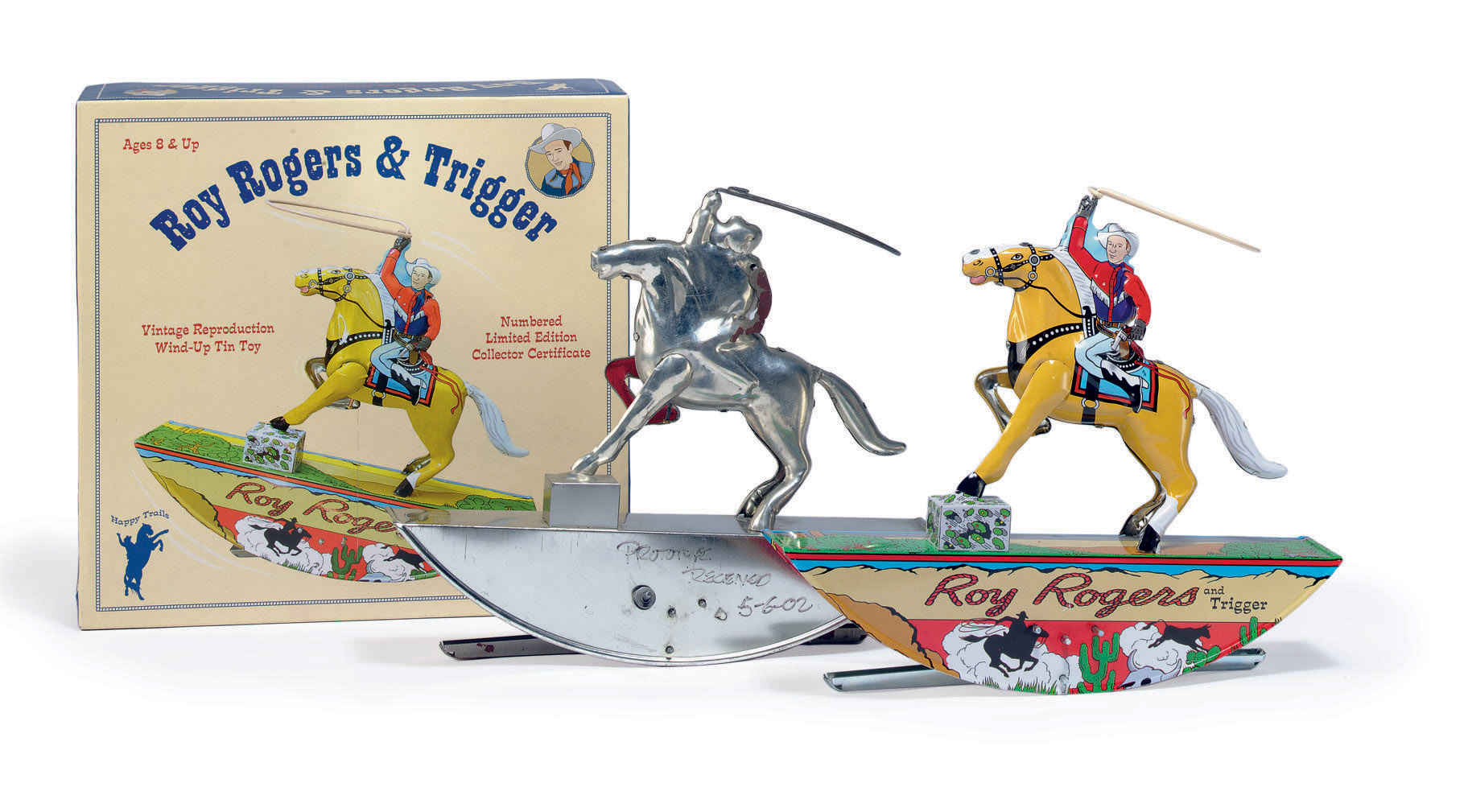 VINTAGE REPRODUCTION TIN WIND-UP TOY AND PROTOTYPE | Christie's