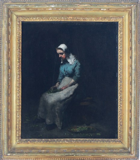 Theodule Augustin Ribot (French, 1823-1891) , A Woman Seated | Christie's