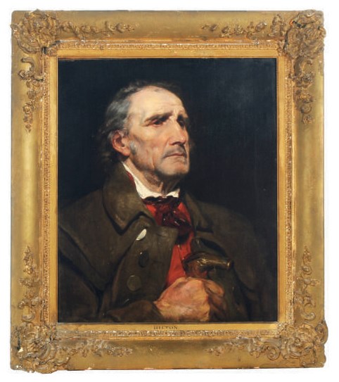 Attributed to William Hilton II (British, 1786-1839) , Portrait of an ...