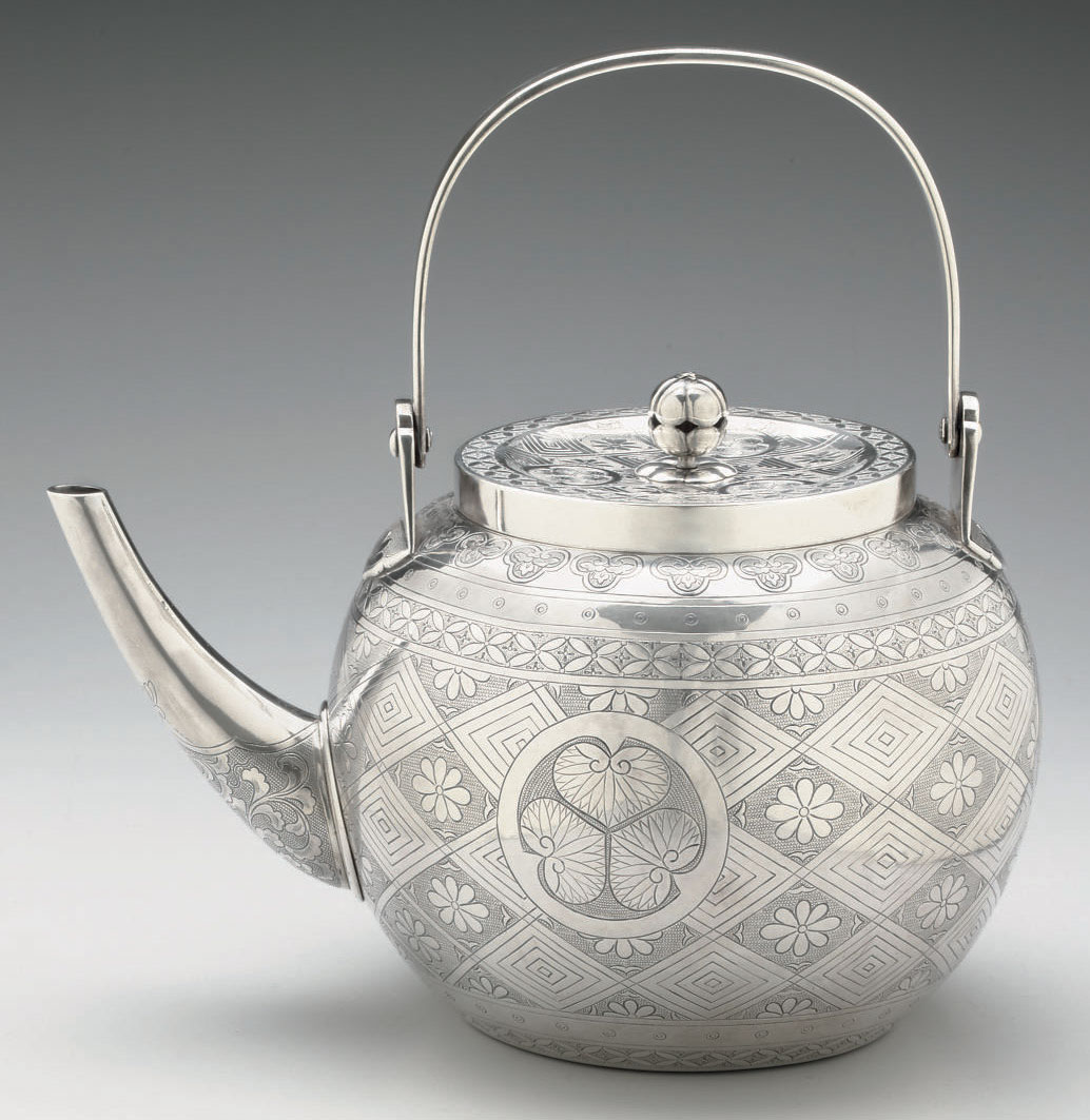 A silver tea kettle , TAISHO PERIOD (EARLY 20TH CENTURY) | Christie's