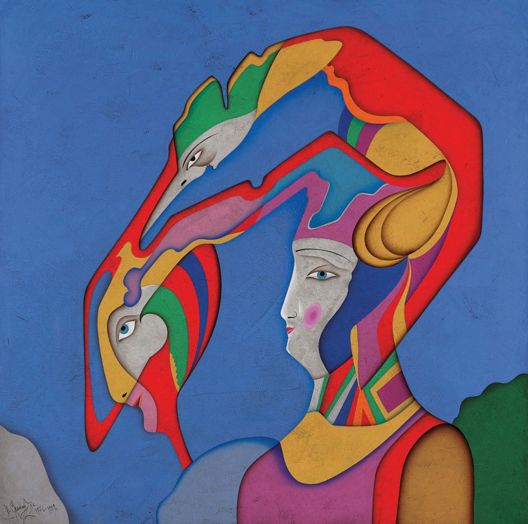 Mihail Chemiakin (b. 1943) , Metaphysical Head XVIII | Christie's