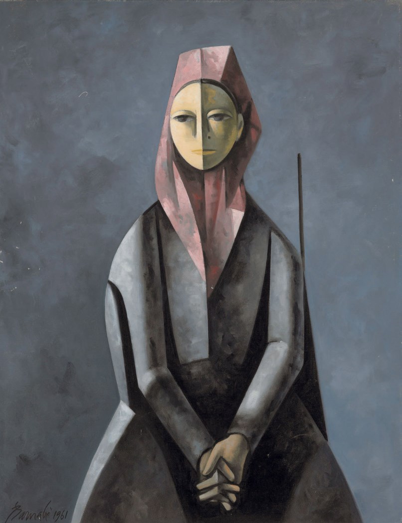 Duilio Barnabe (1914-1961) , Femme assise | Christie's