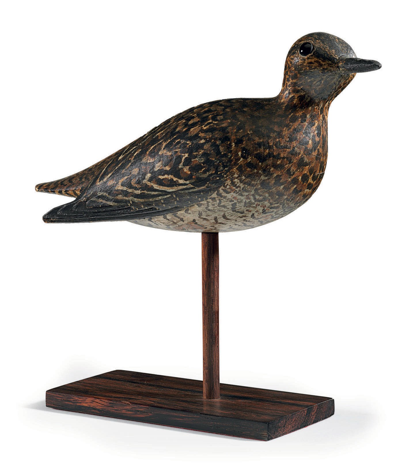 A GOLDEN PLOVER DECOY , A. ELMER CROWELL, EAST HARWICH, MASSACHUSETTS ...