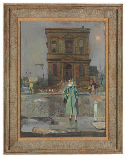 Louis George Bouché (American, 1896-1969) , Bay Ridge Winter | Christie's