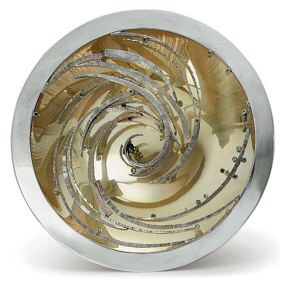 A FINE GERMAN SILVER-GILT CANNISTER , MARK OF HANS SCHOLLER, LEIPZIG ...