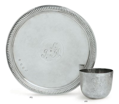 A WILLIAM III SILVER TAZZA , MARK OF SETH LOFTHOUSE, LONDON, 1699 ...