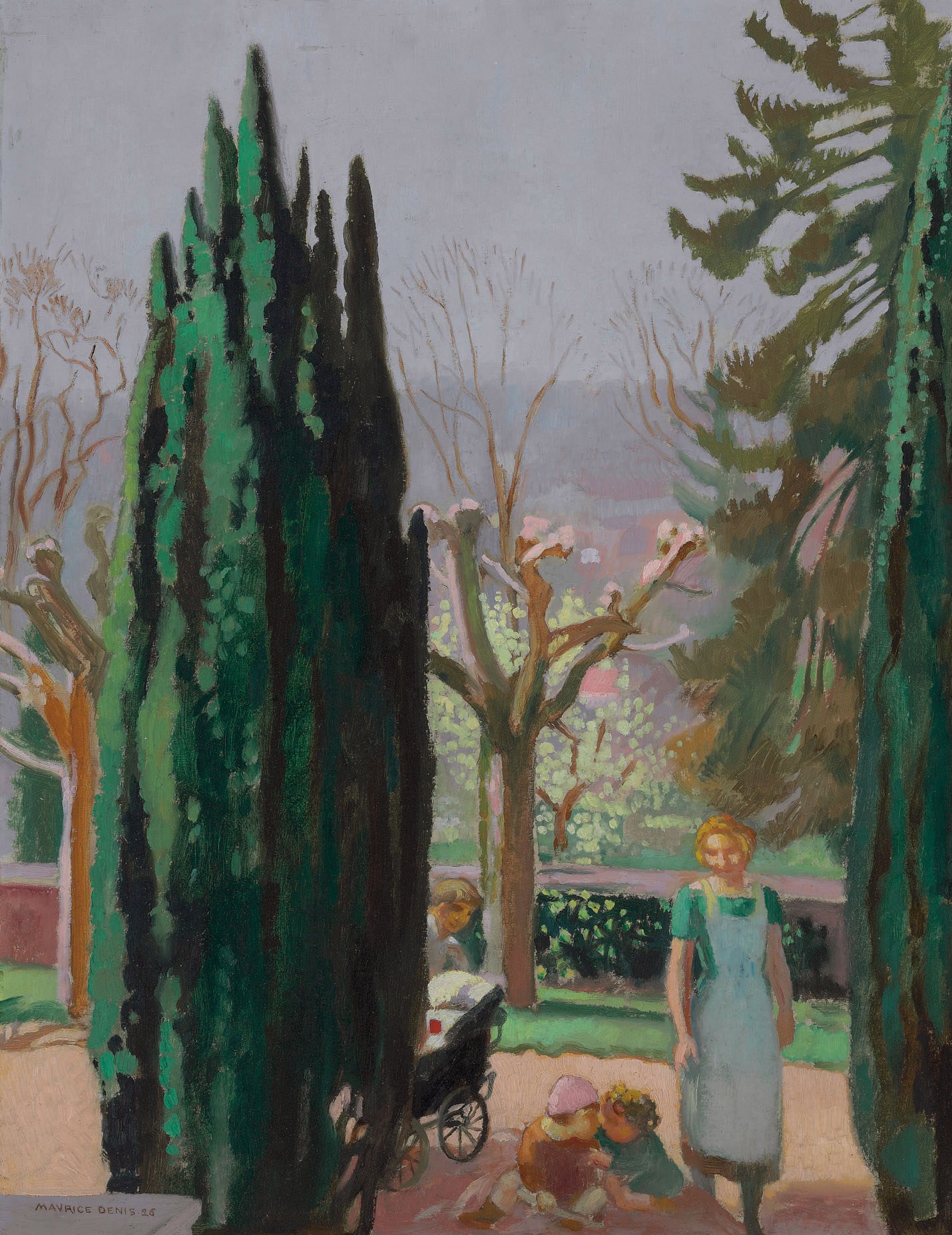 Maurice Denis (1870-1943) , Enfants sur la terrasse | Christie's