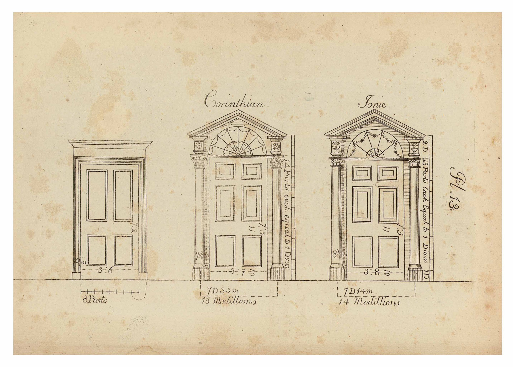 BENJAMIN, Asher (1773-1845). The Country Builder's Assistant, Fully ...