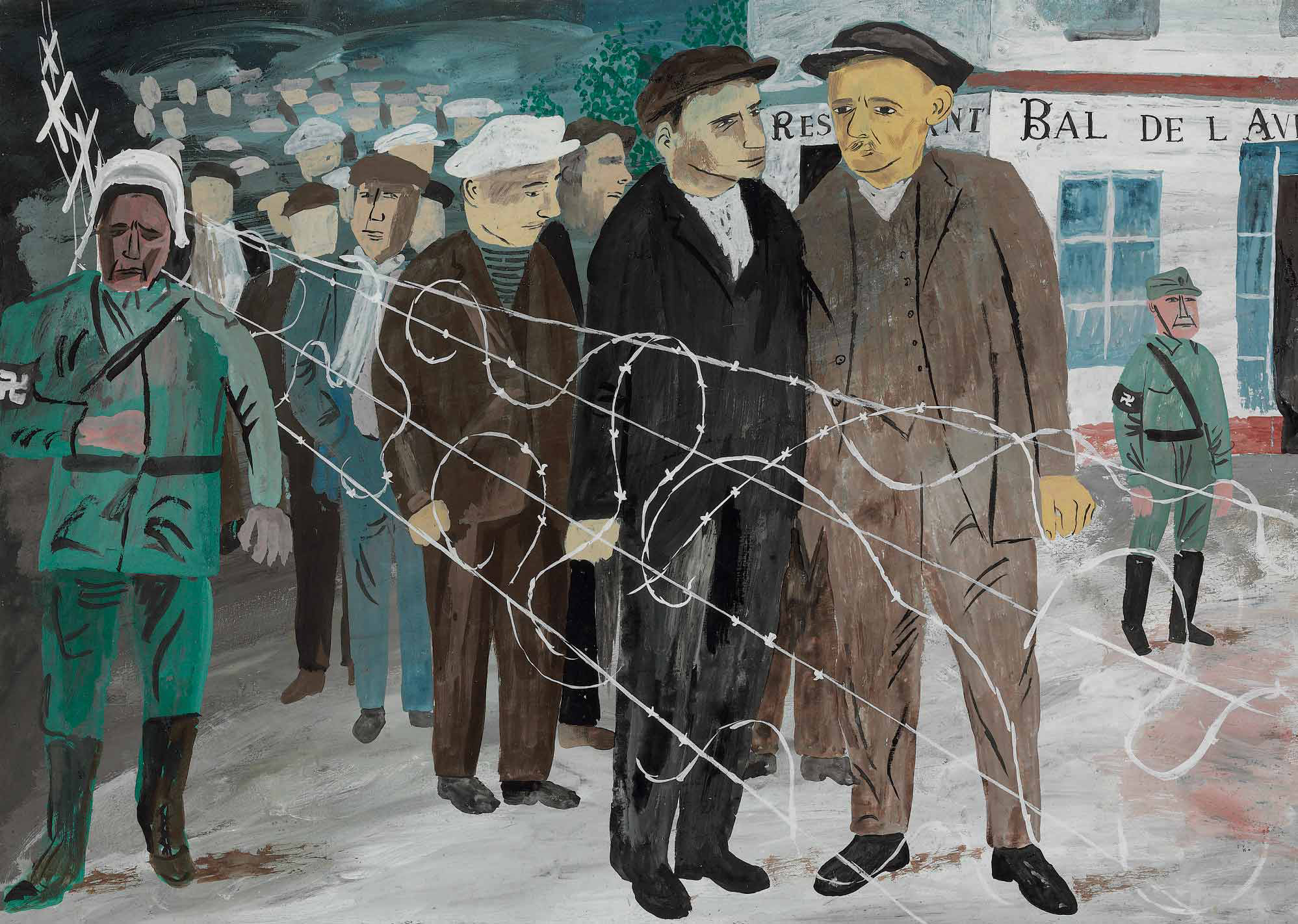 Ben Shahn (1898-1969) , Prisoners of War | Christie's
