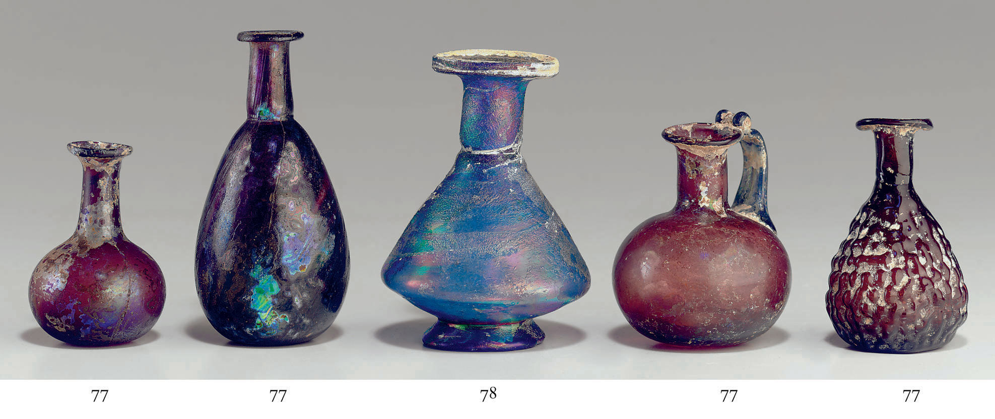 A ROMAN GLASS BOTTLE , CIRCA 1ST-2ND CENTURY A.D. | Christie's