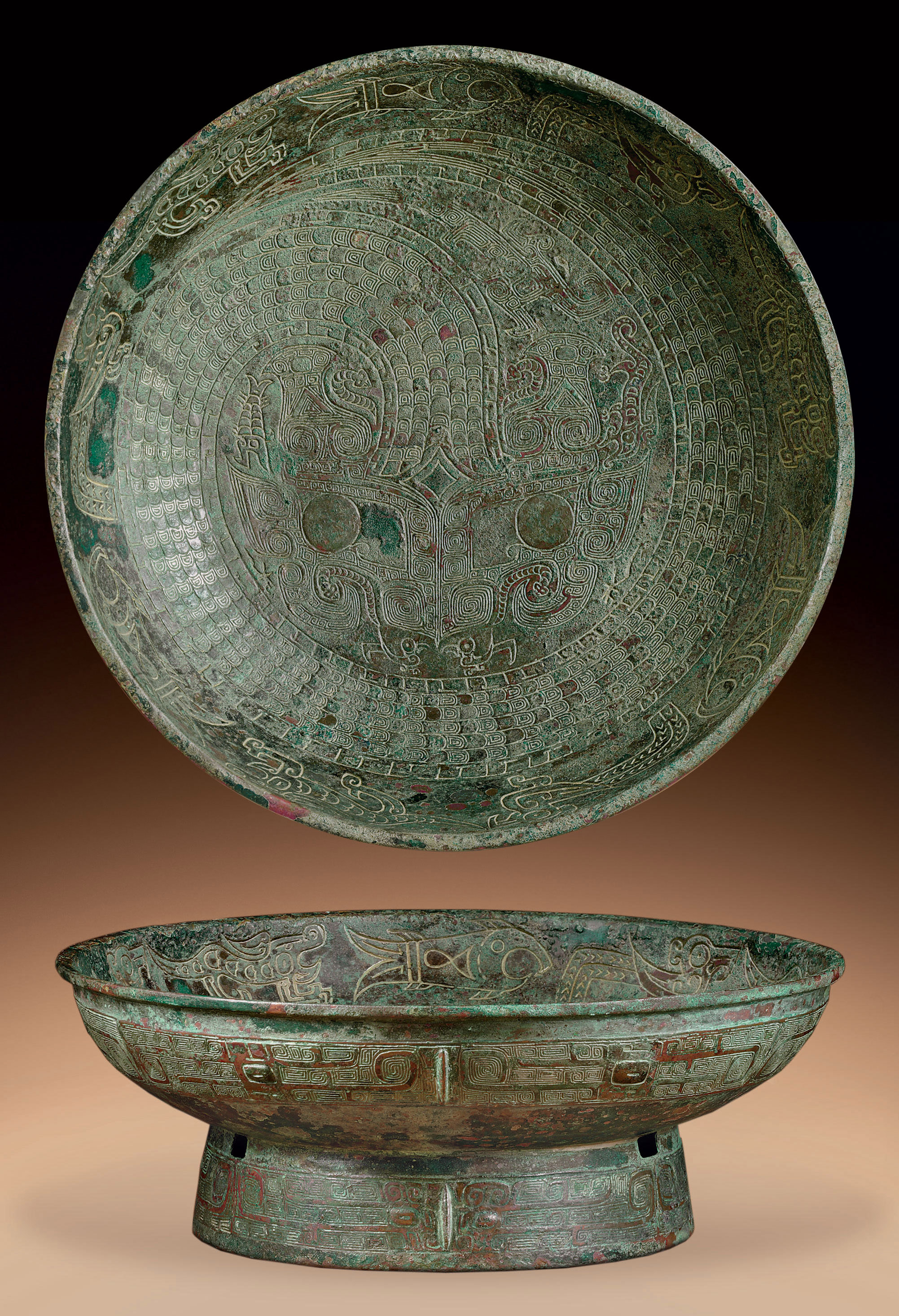 Shang Dynasty Bronze Ritual Vessel