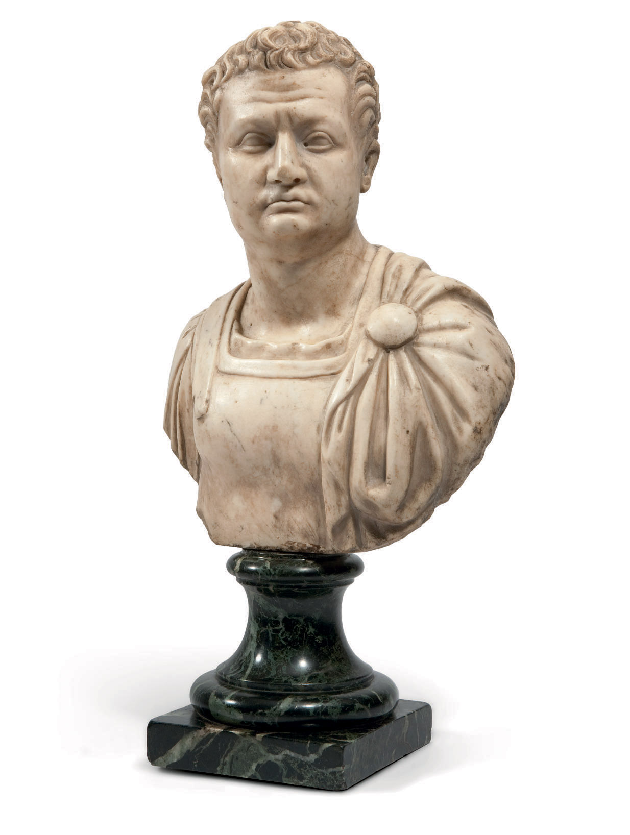 BUSTE EN MARBRE REPRESENTANT L'EMPEREUR ROMAIN TITUS , D'APRES L ...