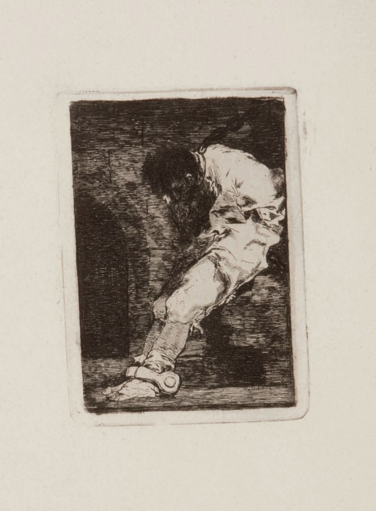 GOYA Y LUCIENTES, Francisco José de (1746-1828). [Paysage aux arbres ...