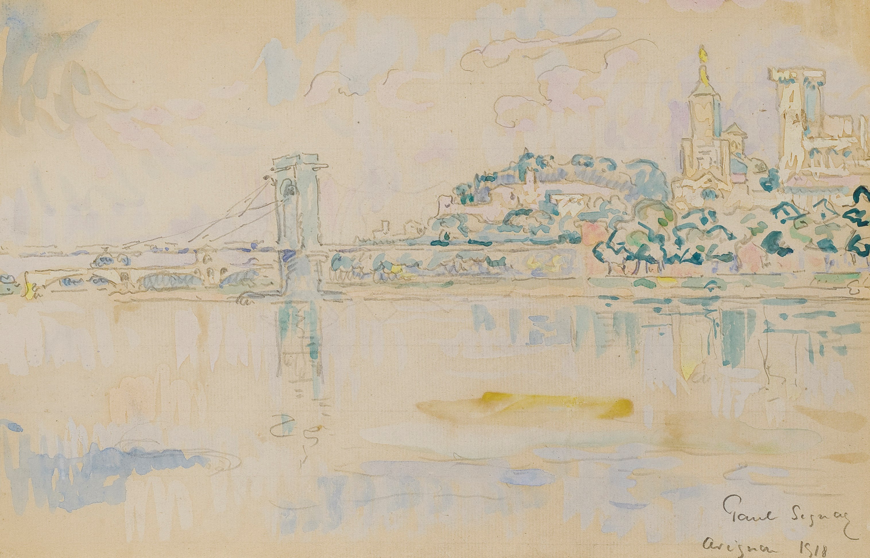 PAUL SIGNAC (1863-1935) , Avignon | Christie's