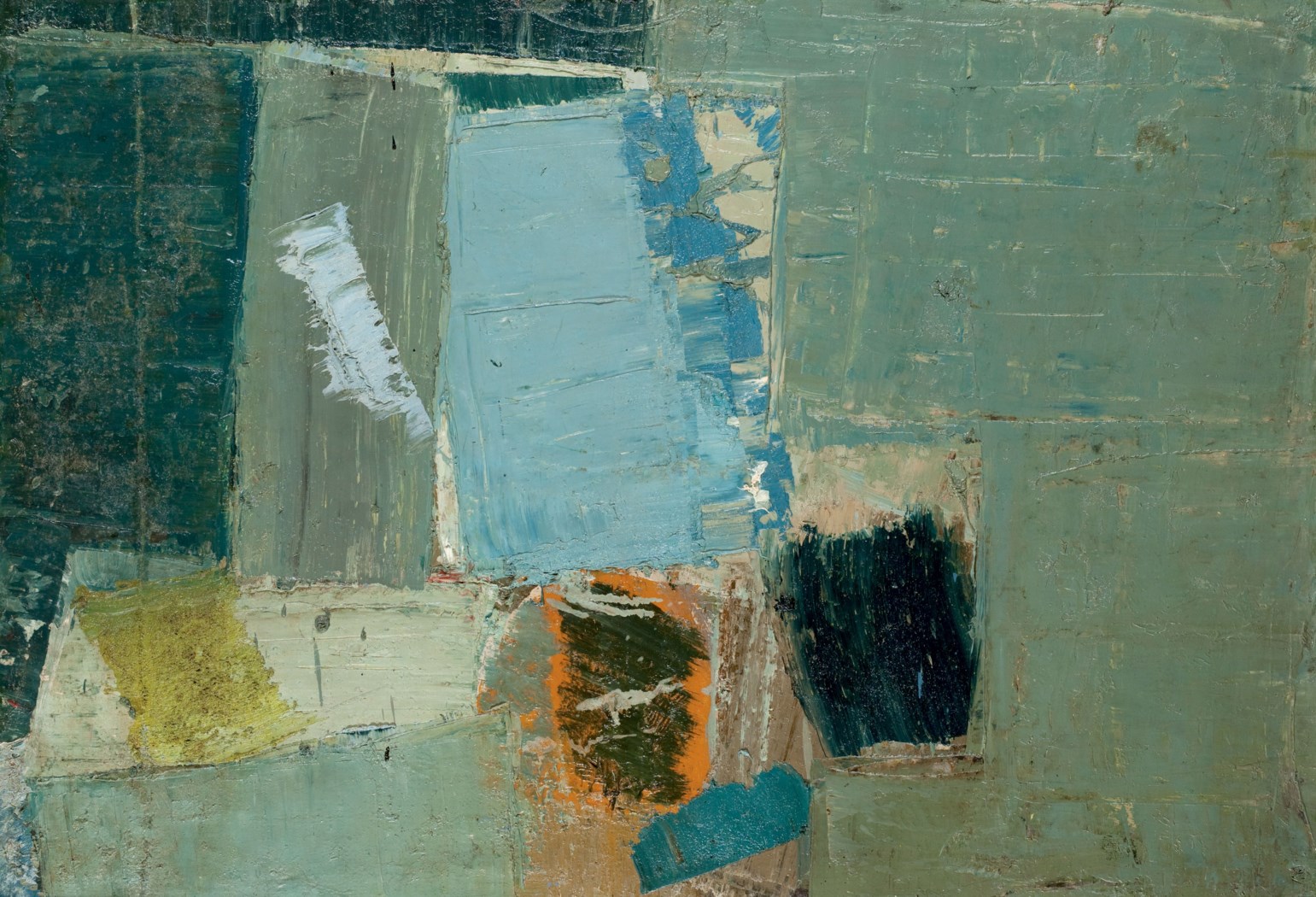 OLIVIER DEBRE (1920-1999) , Gris vert. Nature morte abstraite | Christie's