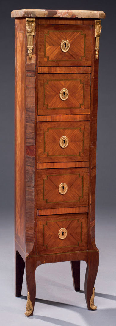 PETIT MEUBLE D'ENTRE-DEUX DE STYLE LOUIS XVI