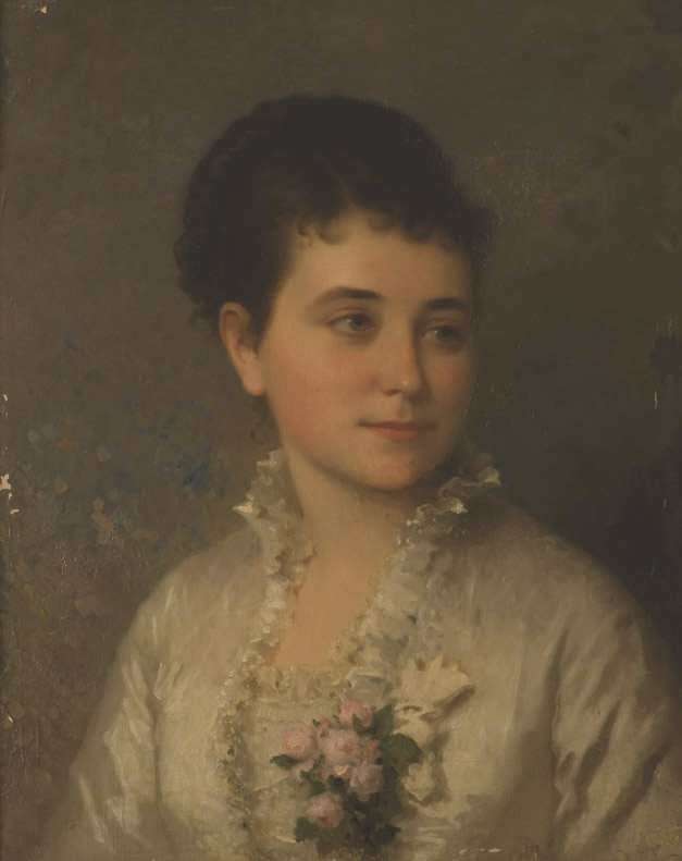 ECOLE FRANCAISE DU XIXe SIECLE , Portrait de femme | Christie's