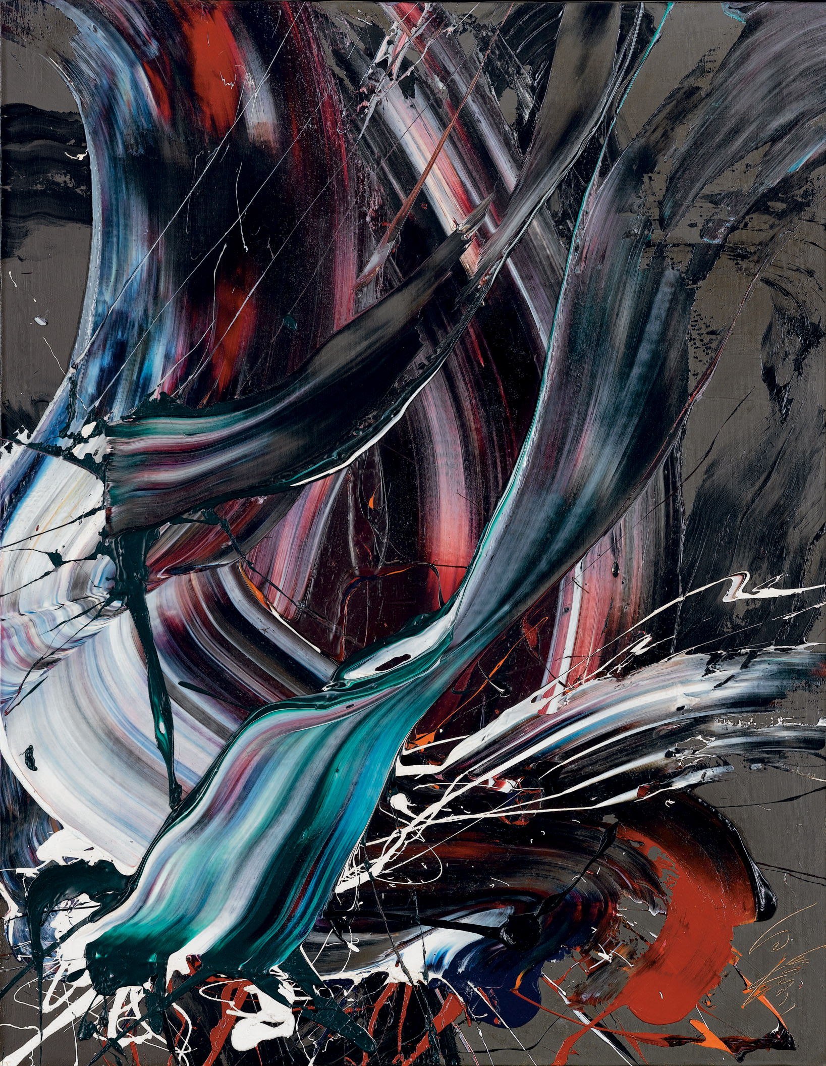 Kazuo Shiraga (N. 1924) , Tenjnkai | Christie's