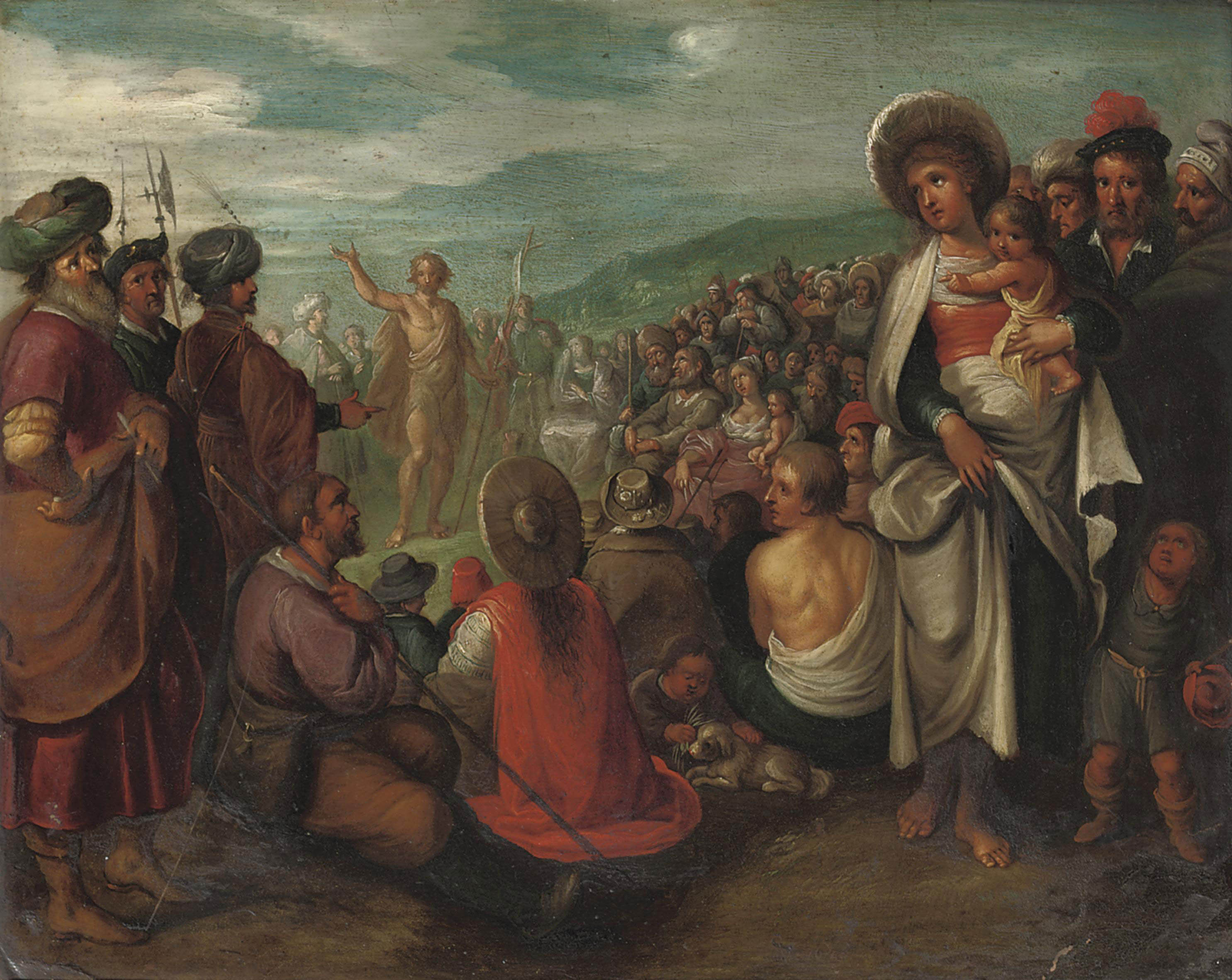 Lambert Jacobsz (Amsterdam c.1598-1636 Leeuwarden) , The Entombment ...