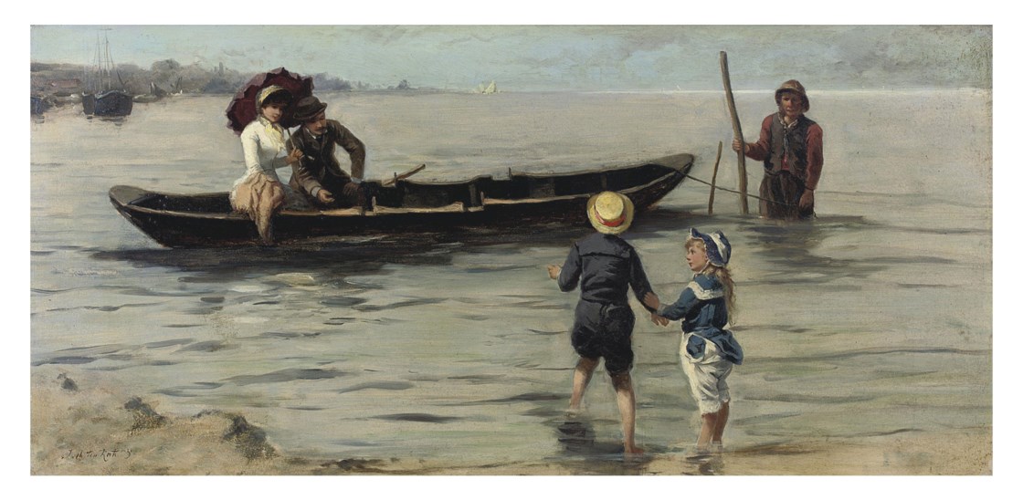 Johannes Marius ten Kate (1859-1896) , The boat ride | Christie's