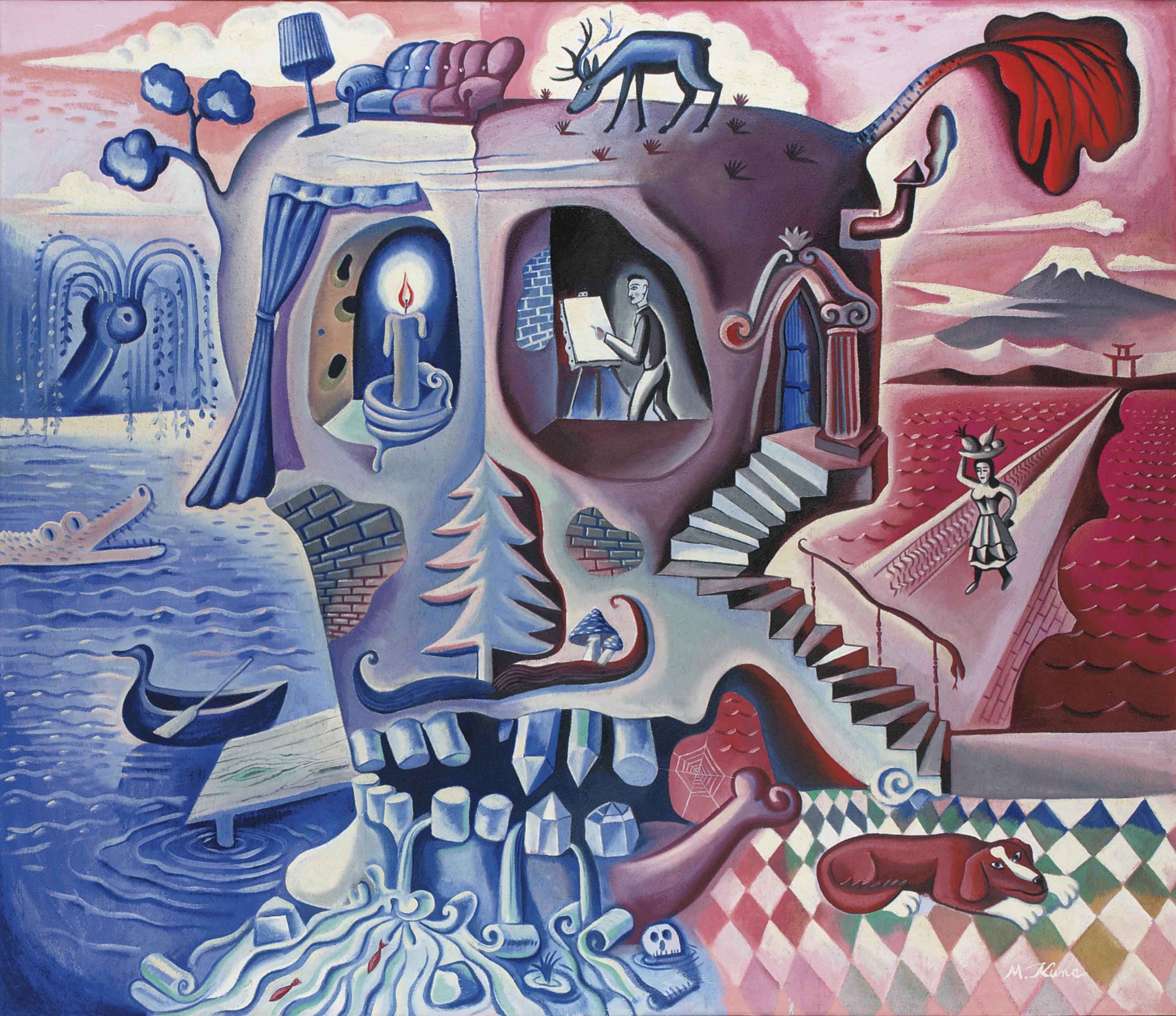 Milan Kunc (b. 1944) , Mein Haus | Christie's