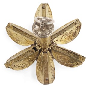 A German silver pomander