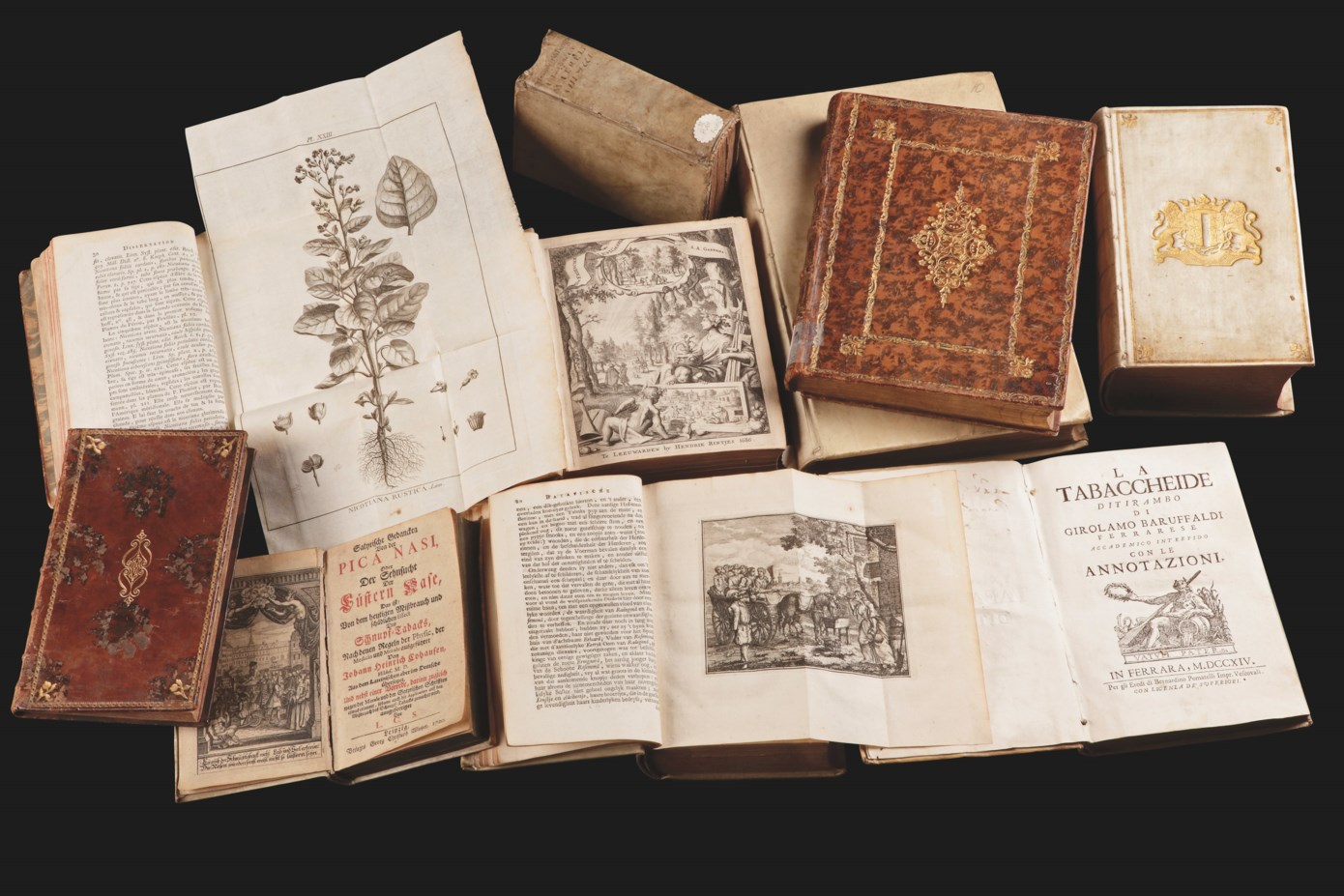 A SET OF TEN BOOKS , 1668-1782 | Christie's