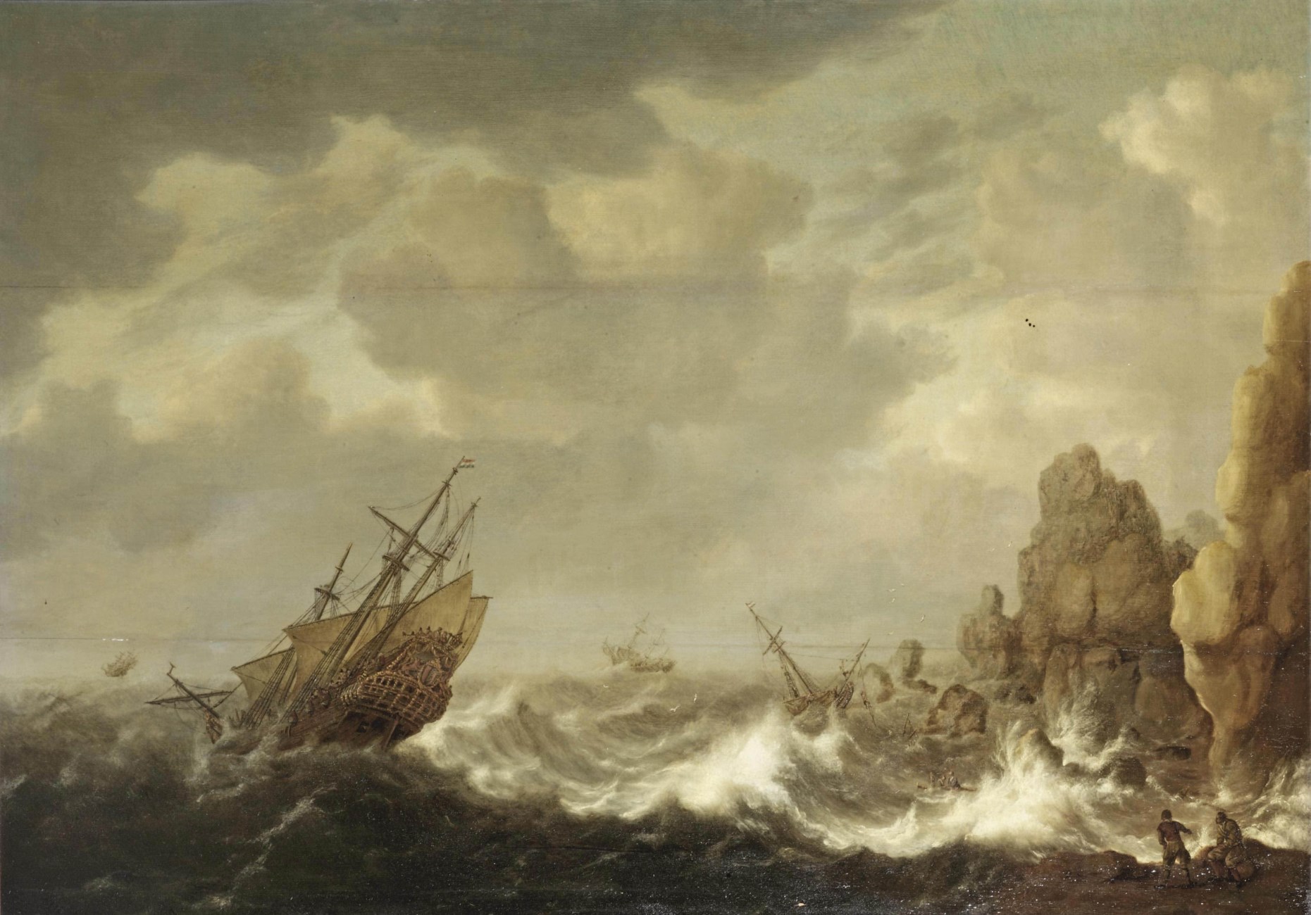 Hendrick Staets (Haarlem 1606-1659 Leiden) , A Dutch merchant and other ...