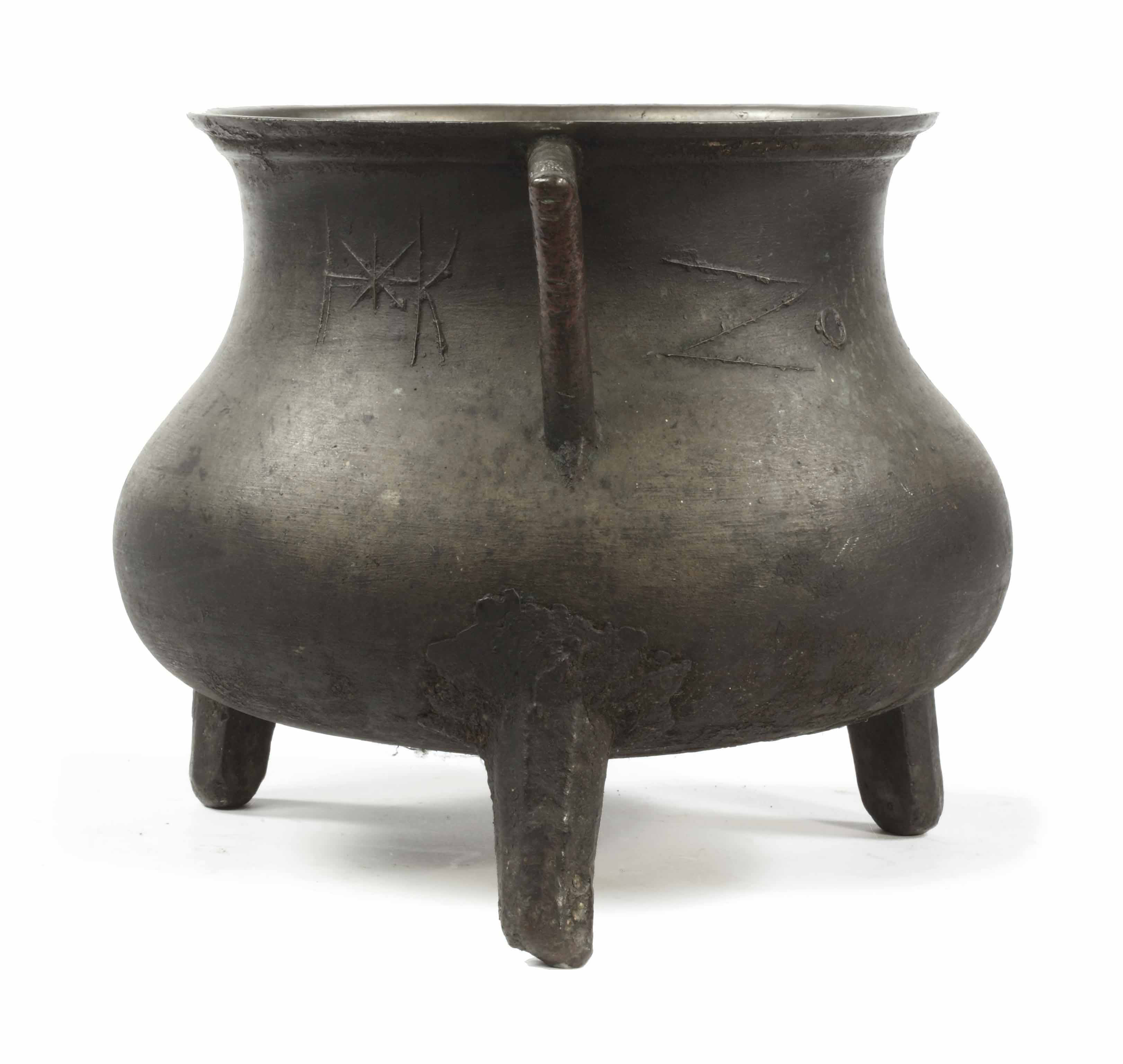 A GERMAN BRONZE CAULDRON , 16TH CENTURY | Christie's