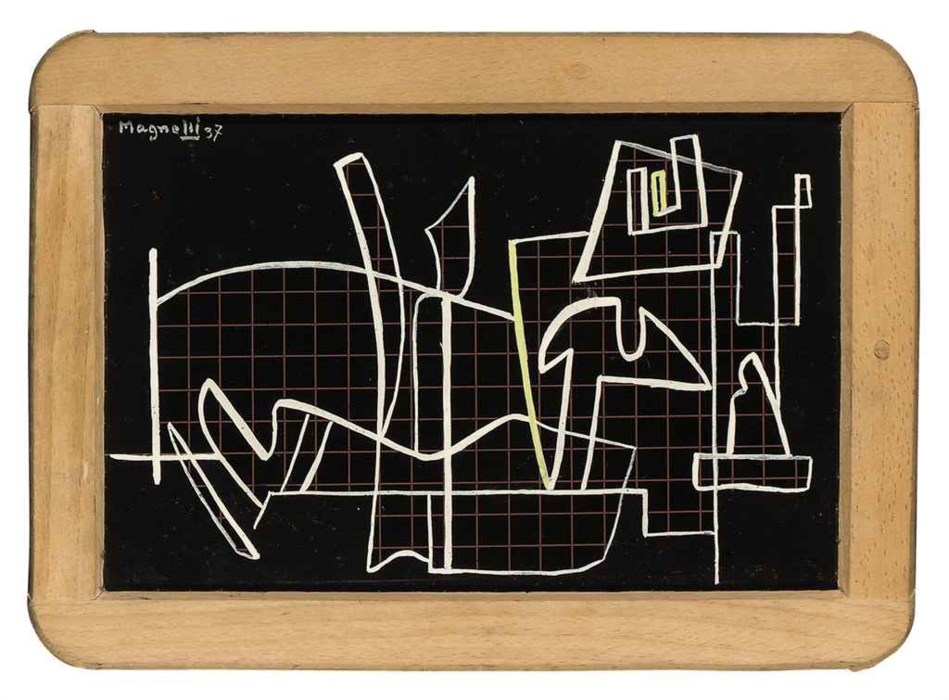 Alberto Magnelli (1888-1971) , Ardoise no. 33 | Christie's