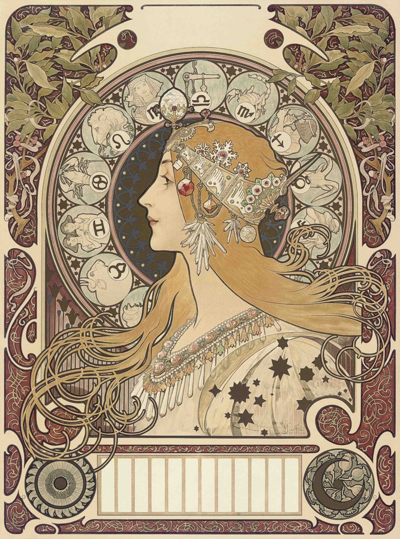 ALPHONSE MUCHA (1860-1939) , ZODIAC, 1896 | Christie's