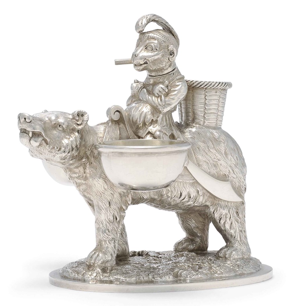 A VICTORIAN SILVER SMOKER'S COMPANION