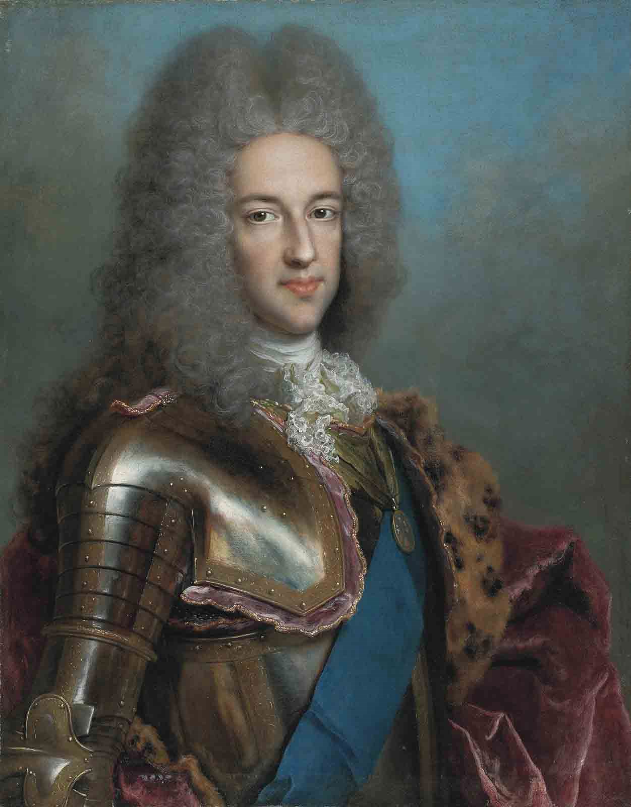 Alexis-Simon Belle (Paris 1674-1734) , Portrait of James Francis Edward ...