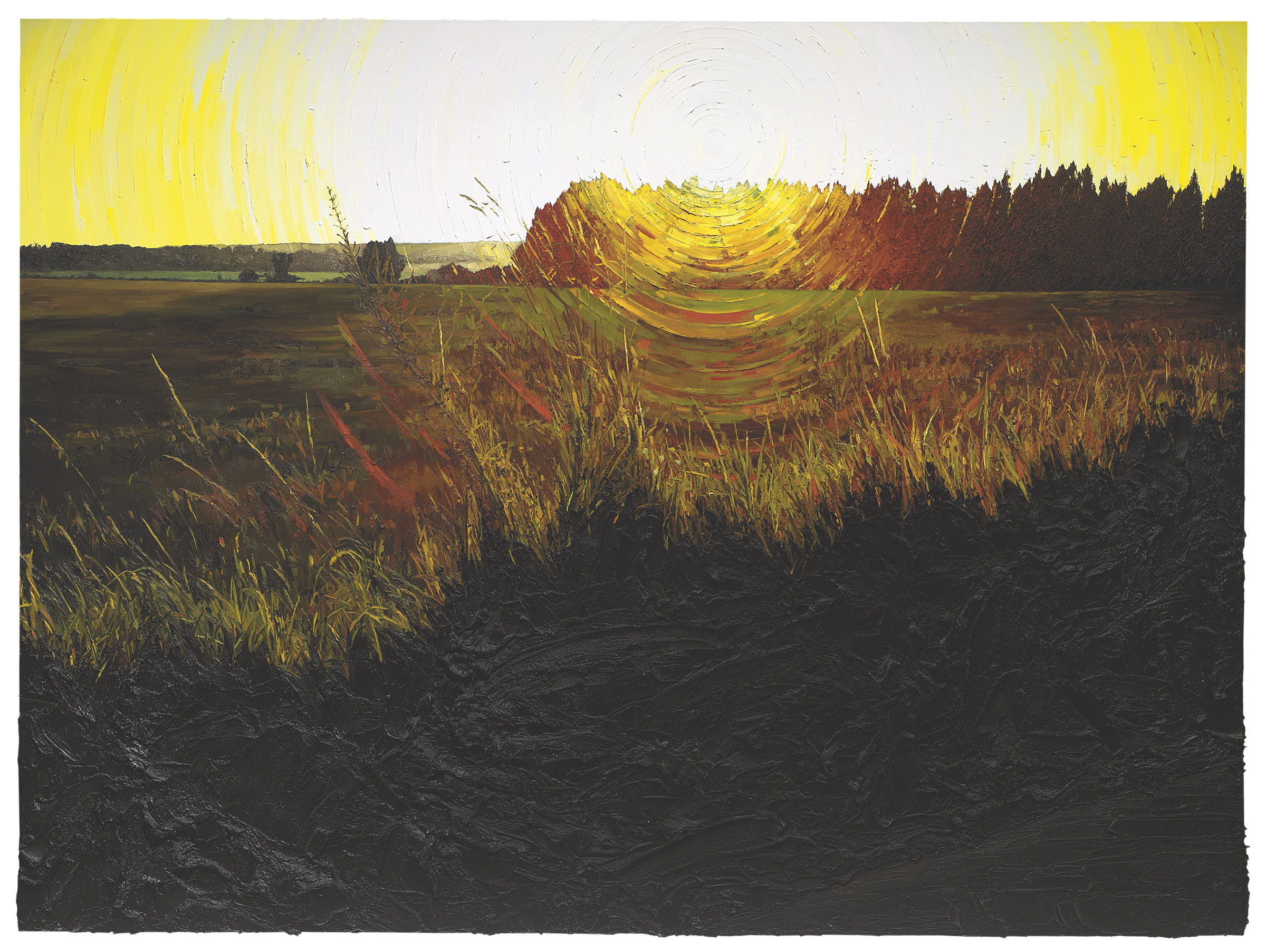 Gillian Carnegie (b. 1971) , Black Plains | Christie's