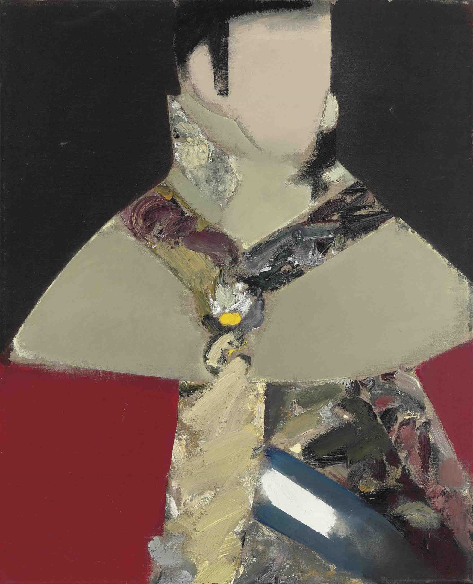 Manolo Valdés (b. 1942) , Retrato de Fernando VII o Goya como pretexto ...