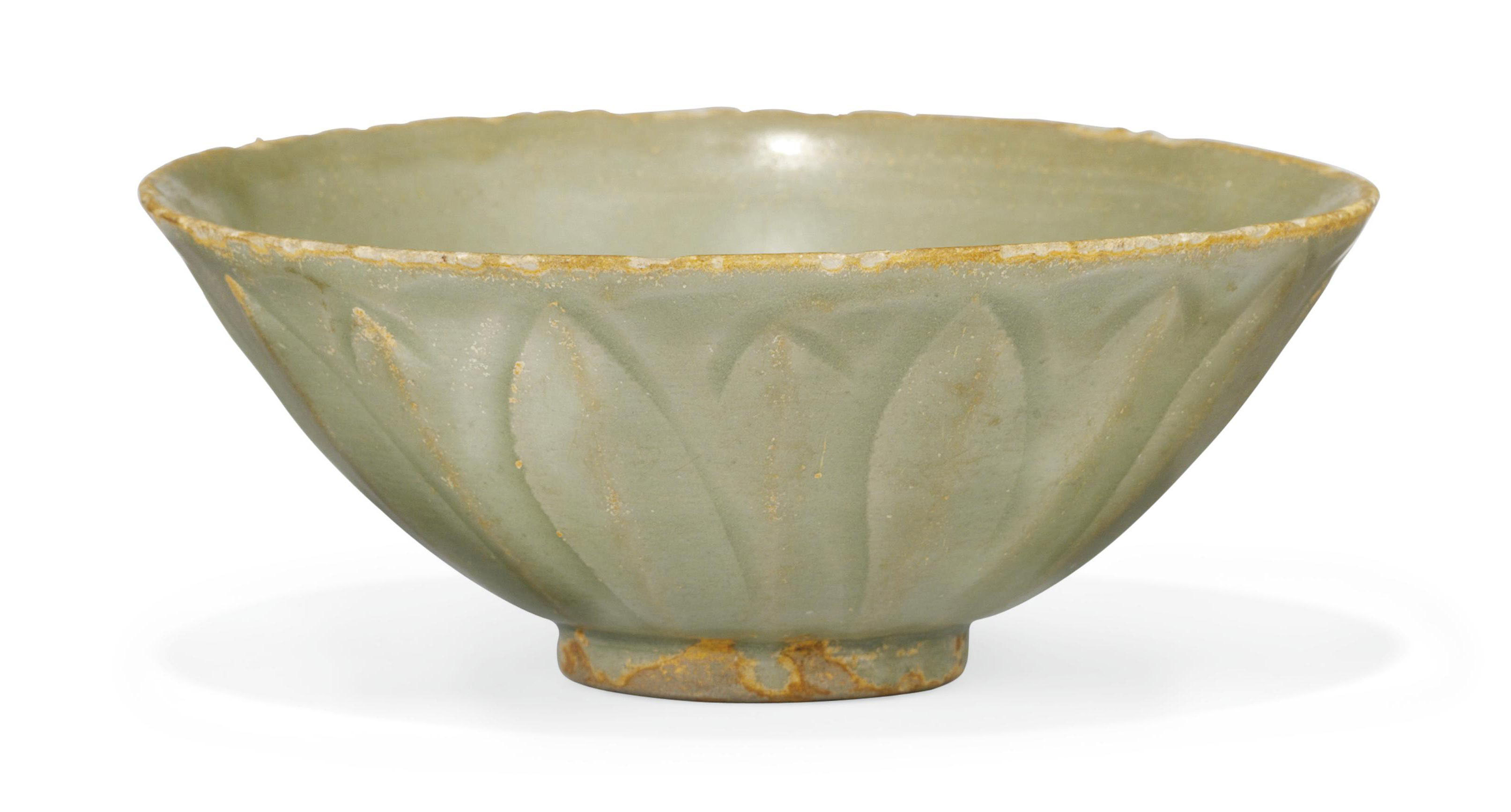 A CHINESE CELADON MOULDED BOWL , SONG DYNASTY (960-1279) | Christie's