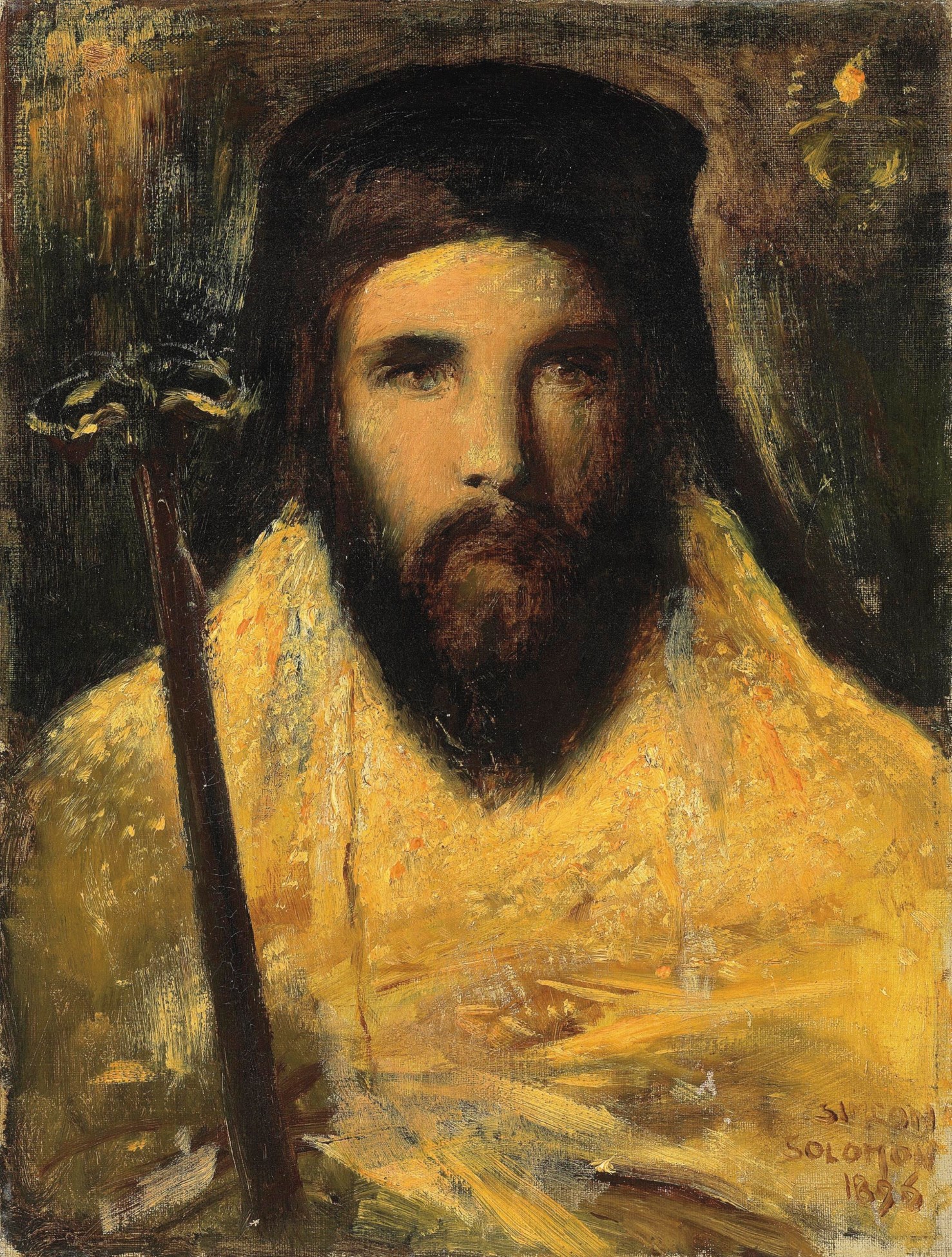 Simeon Solomon (1840-1905) , A Greek Archimandrite | Christie's