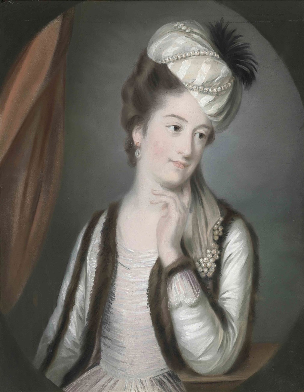 Catherine Read (Dundee 1723-1778 at sea) , Portrait of Anne Speke (c ...