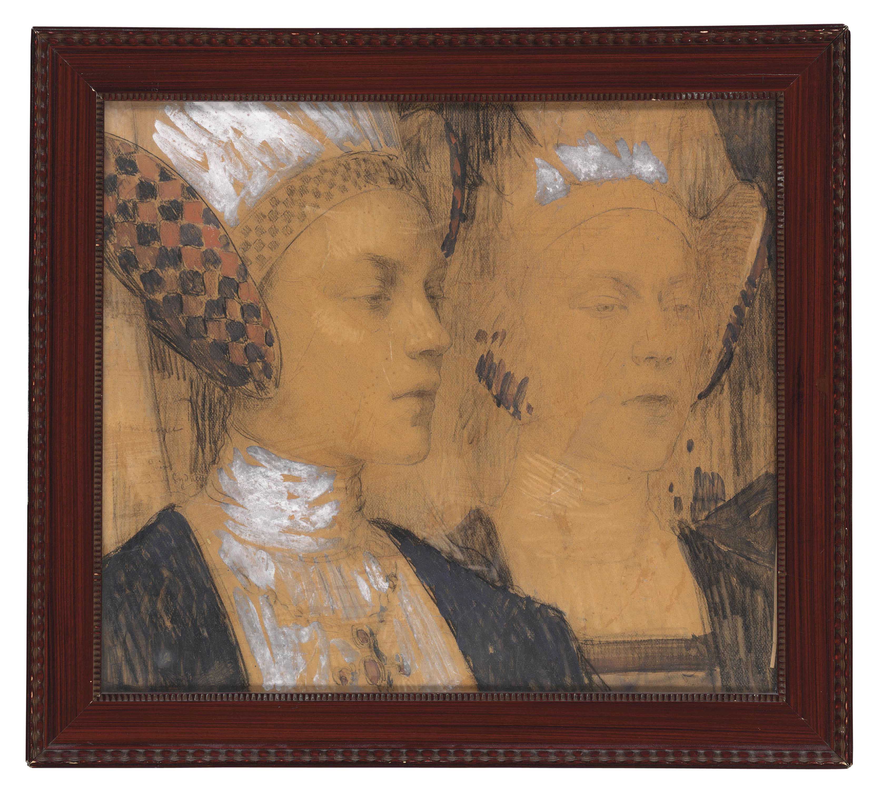 Edgard Maxence (French, 1871-1954) , Les deux soeurs | Christie's