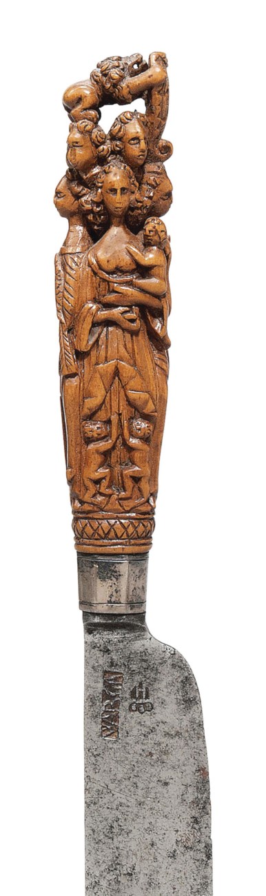 A GERMAN BOXWOOD HAFTED KNIFE , LATE 17TH CENTURY | Christie's