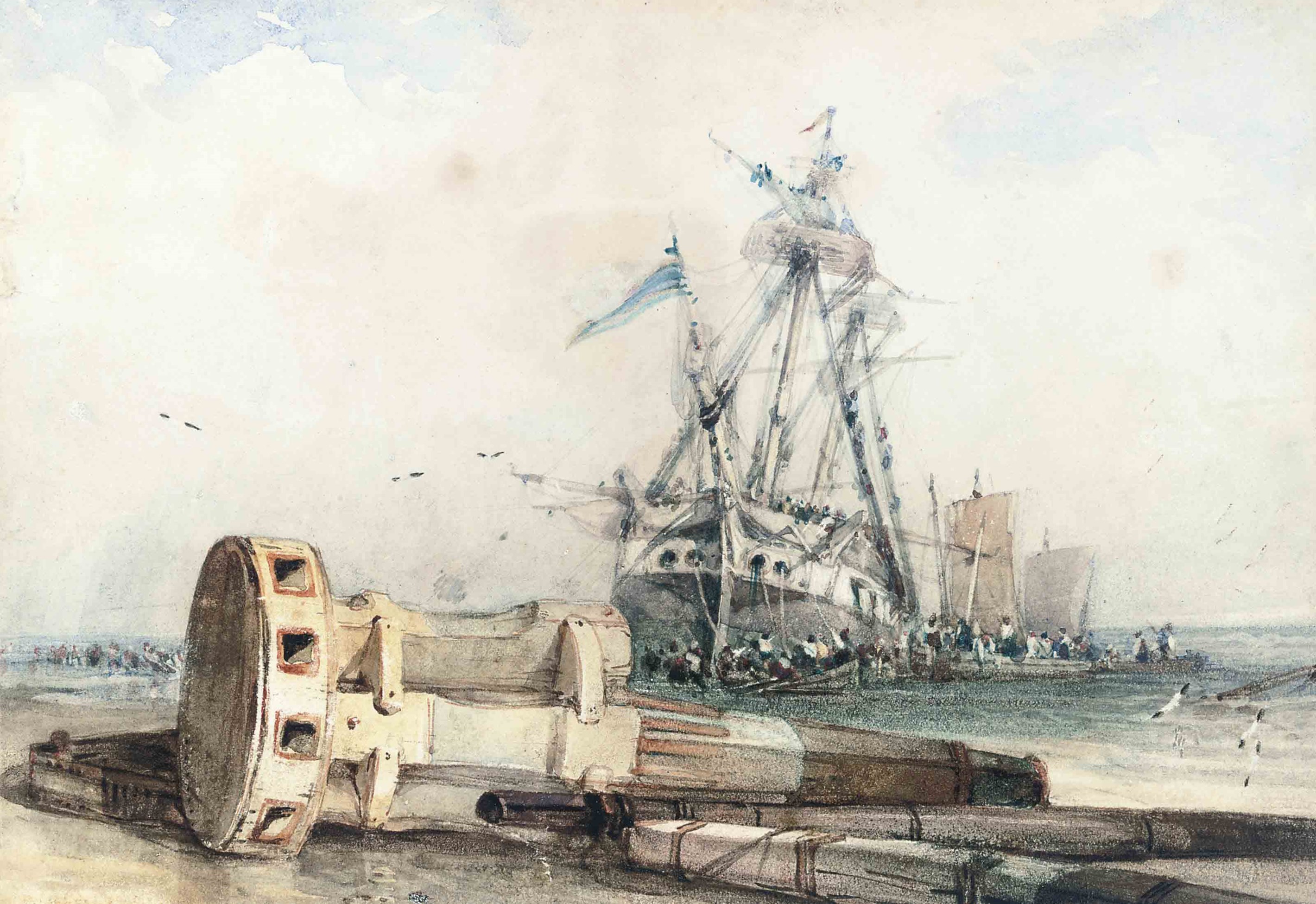 Circle of Samuel Austin, O.W.S. (Liverpool 1796-1834 Llanfyllin ...