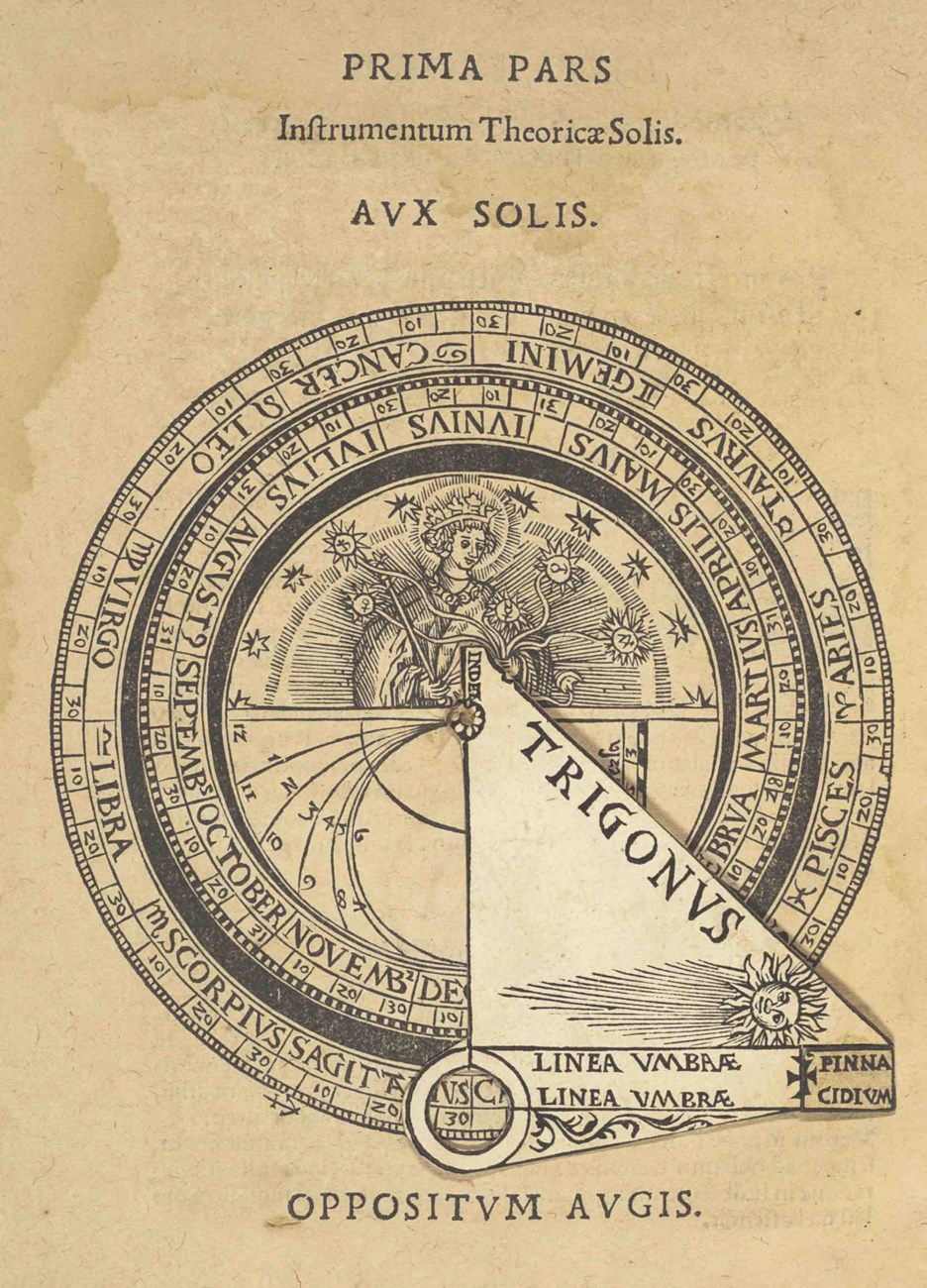 APIANUS, Petrus (1495-1552). Cosmographia, edited by Regnier Gemma ...