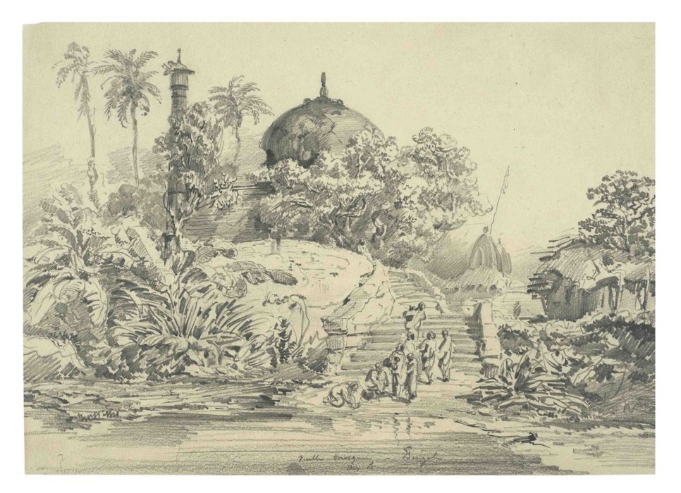 Auguste Borget (1809-1877)