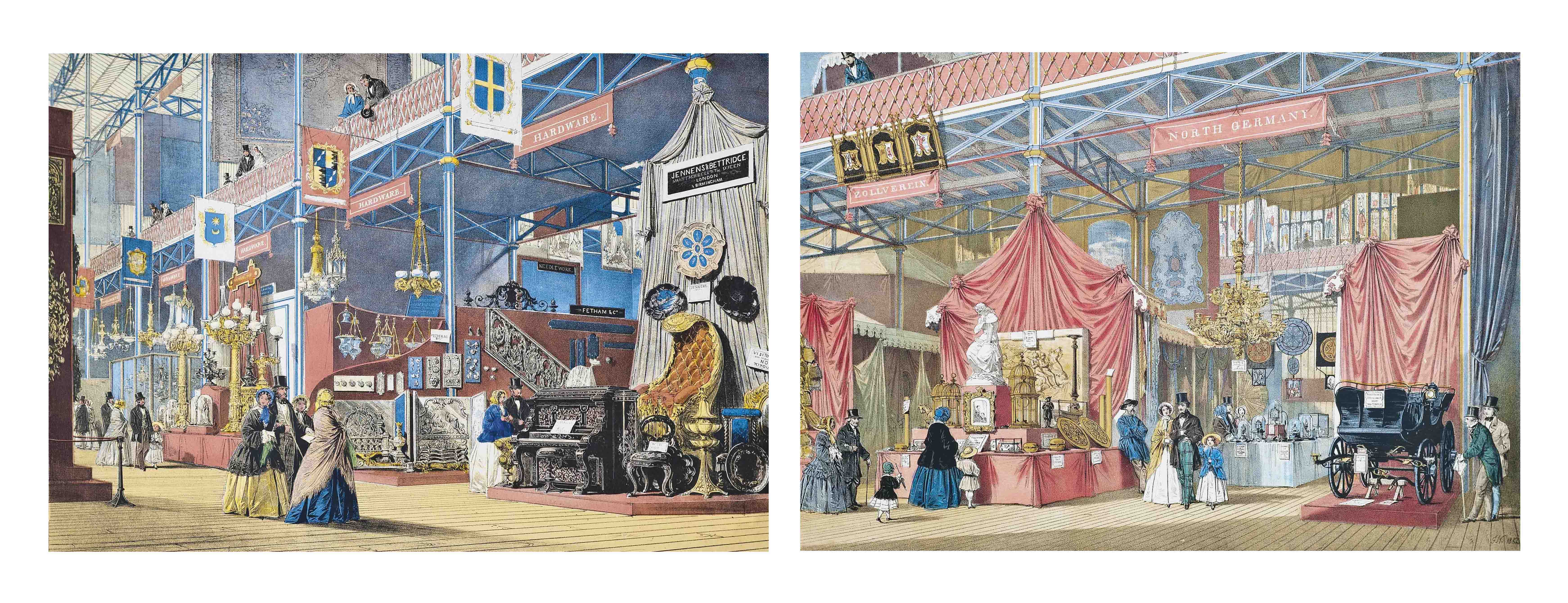 Joseph Nash (1809-1878) , The Great Exhibition of 1851: eighteen views ...