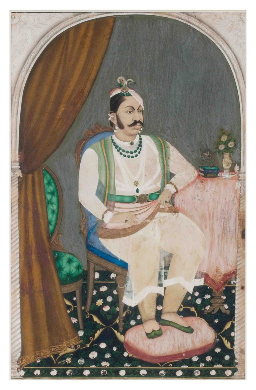 A PORTRAIT OF A NAWAB , INDIA, 2ND HALF 19TH CENTURY | Christie's