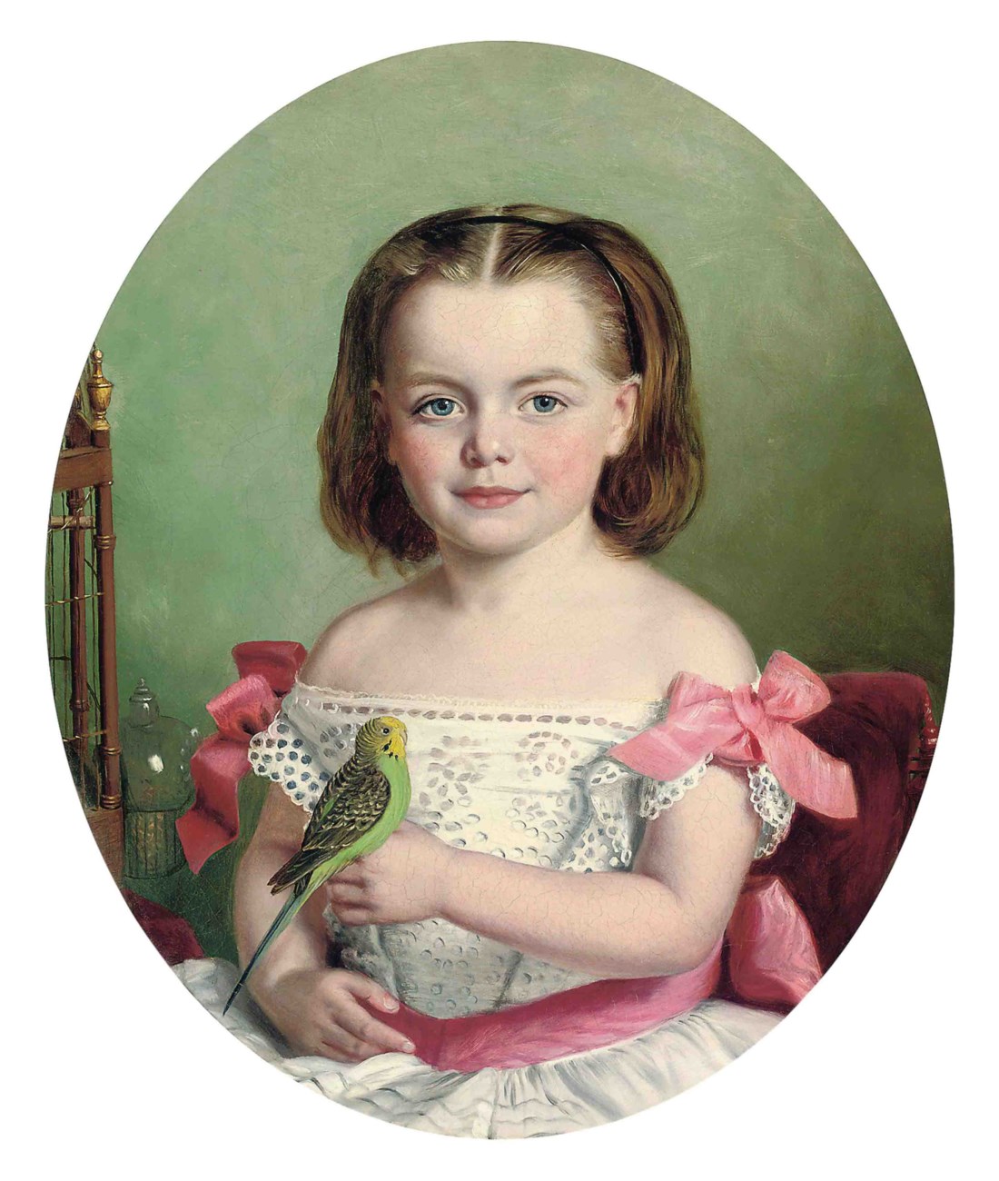 Circle of Charles Baxter, R.B.A. (1809-1879) , Portrait of Mary Ann ...
