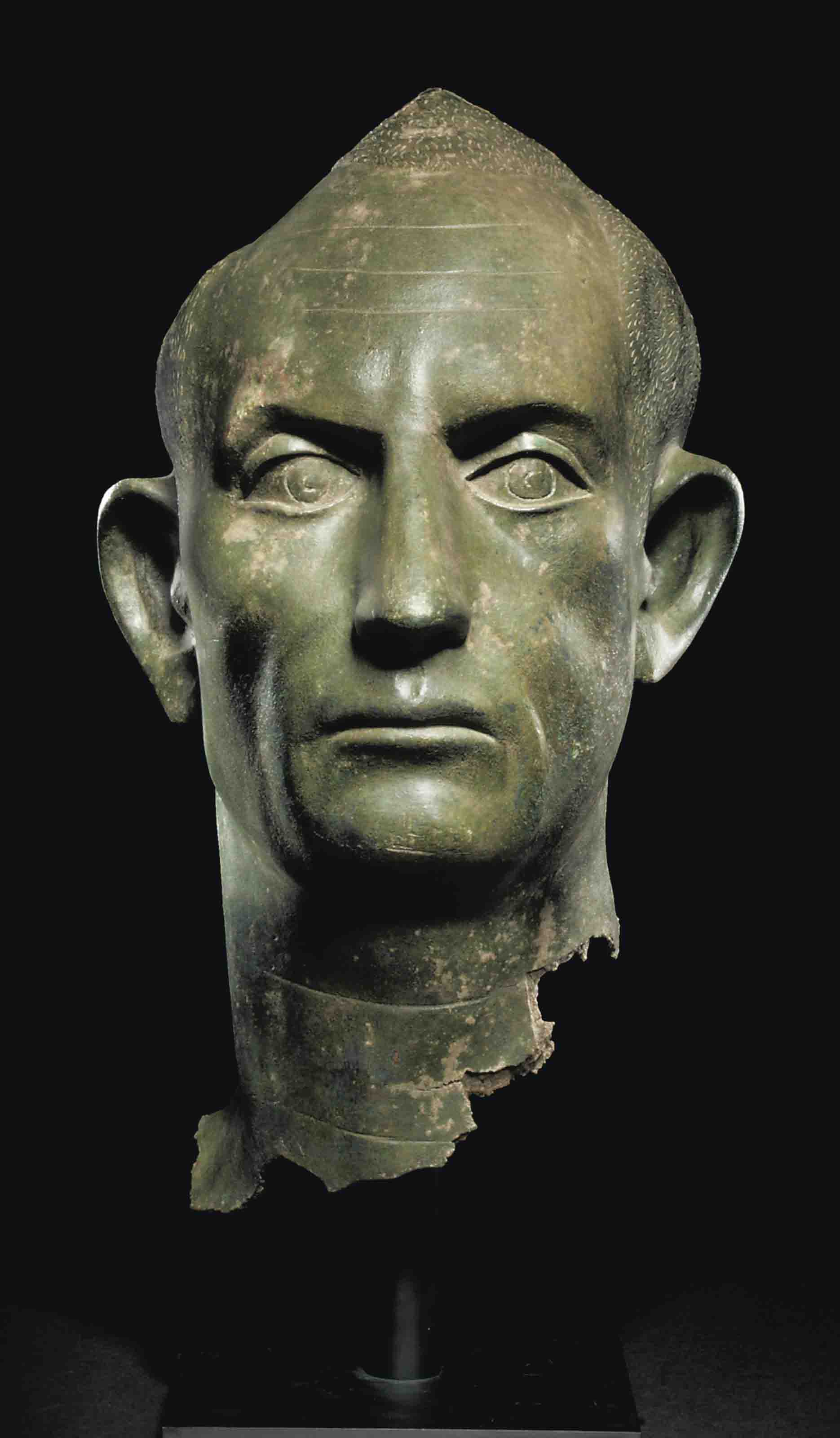 Roman Head Sculpture